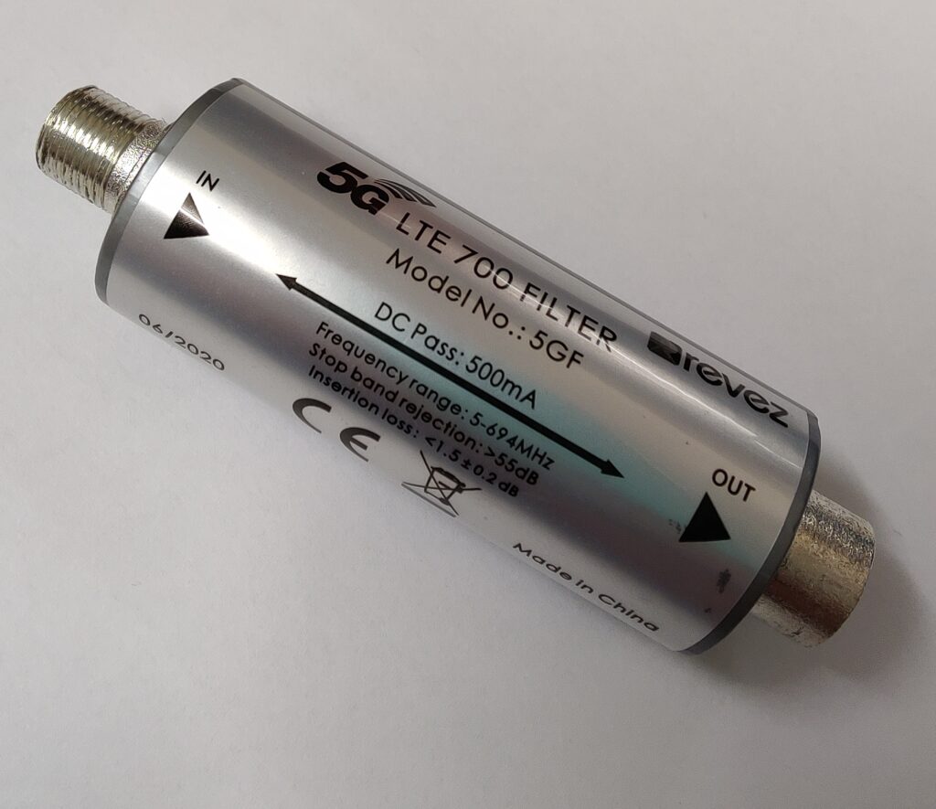Revez 5G LTE 700 Filter - revez.eu